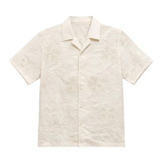 Nn.07 Nn07, Homme, Chemises, Beige, Taille: XL Ben SS Shirt