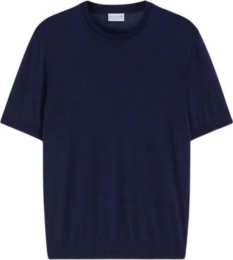 Pal Zileri Homme, Pulls, Bleu, Taille: L Tricot ras du cou