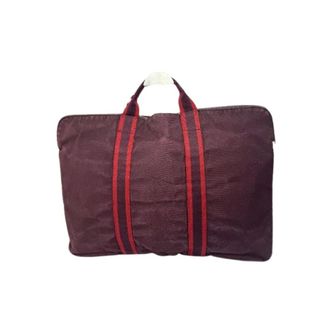 Herm&egrave;s Sac Week-end Pre-owned - Femme - Pre-owned - Violet - Taille: ONE Size