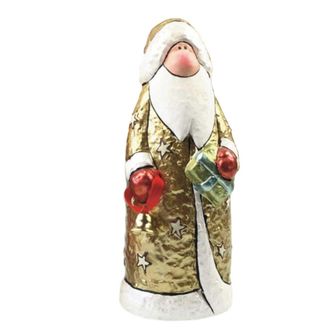Casablanca Nikolaus Santa Georg in Gold ca. H16cm