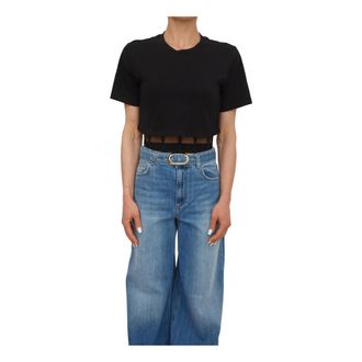Twinset Damen, Oberteile, Schwarzk, MGr&ouml;&szlig;e