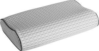 Abakuhaus Kontur Kissen, aus Memory Foam Anpassbar für Nackenmuskulatur Komfort Schaum Kissen Kühles Schlafklima mit Soft Schutzbezug Reissverschluss, 37 cm X 5
