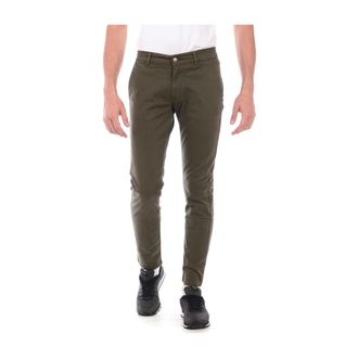 Daniele Alessandrini Slim Fit Hose - - Trousers - Herren - Gr&uuml;n - W30