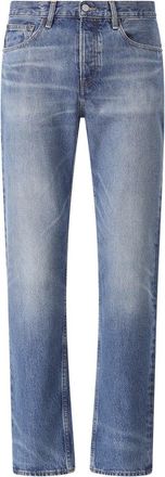Frame Denim Mid-Rise Straight Jeans