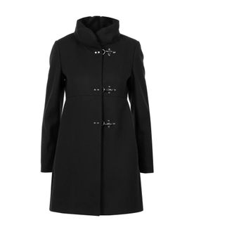 Fay Romantischer Mantel - - Coats - Damen - Schwarzk - XL