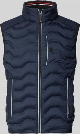 Tom Tailor Regular Fit Steppweste mit Kapuze im Kragen