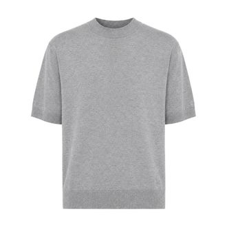 Laneus Gestricktes T-Shirt - - Knitwear - Herren - Grau - L