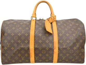 Louis Vuitton unisex, Pre-owned, Brun, Taille: ONE Size Pre-owned Keepall 50