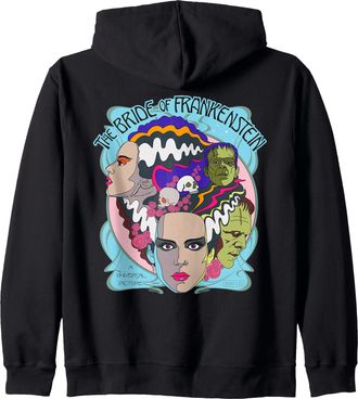 Universal Monsters Bride Vintage Horror Collage Kapuzenjacke