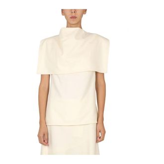 Jil Sander Damen, Blusen & Hemden, Wei&szlig;, SGr&ouml;&szlig;e