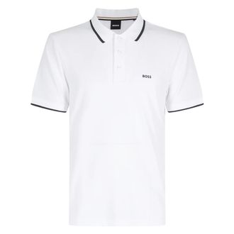 HUGO BOSS Parlay 190 Polo - - Tops - Herren - Wei&szlig; - XL