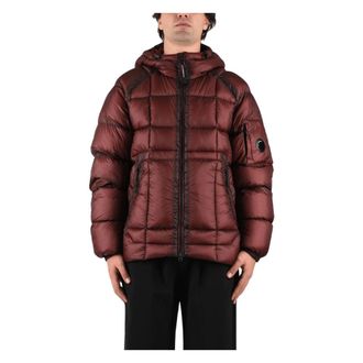 C.P. Company C.p. Company - Doudoune &agrave; capuche D.d. Shell - Homme - Vestes - Rouge - Taille: 2XL