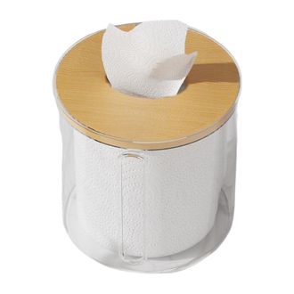 Generico Papierrollenspender: zur Aufbewahrung von Taschent&uuml;chern, 25 cm, einzigartiger seitlicher Schlitzhalter, langlebiger und eleganter Organizer, praktisc