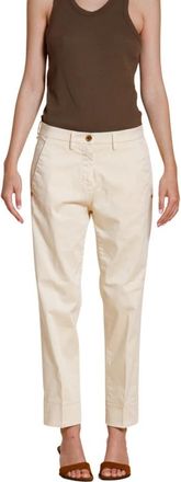 Mason's Femme, Pantalons, Beige, Taille: 40 FR New York Carrot Chino Pants