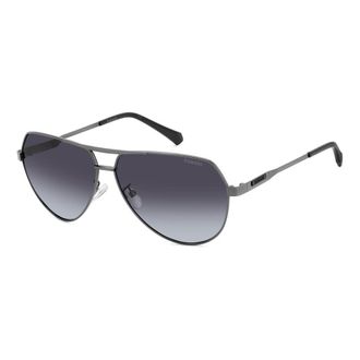 Polaroid Graue Metallsonnenbrille