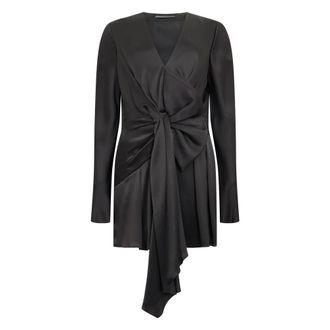 Alberta Ferretti Femme, Robes, Noir, Taille: 42 FR Blouse &agrave;
