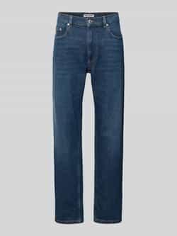 Review Straight Fit Jeans im 5-Pocket-Design