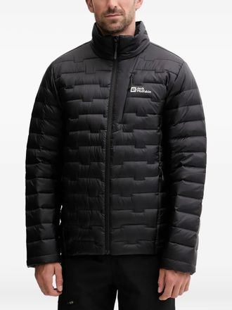 Jack Wolfskin veste matelassée Passamani à fermeture zippée - Noir