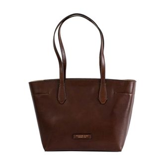 The Bridge Klassische Schultertasche aus Leder - - Bags - Damen - Braun - ONE SIZE