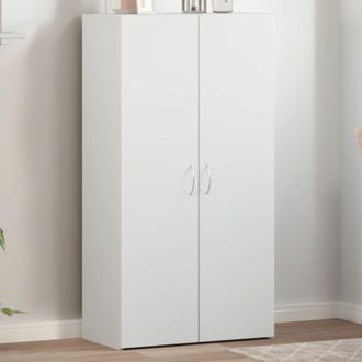 vidaXL Aktenschrank Wei&szlig; 60x32x115 cm Holzwerkstoff Vidaxl