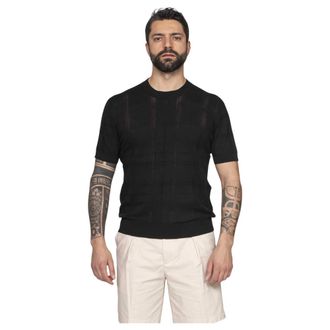 Paolo Pecora Herren, Strickwaren, Schwarzk, XLGr&ouml;&szlig;e
