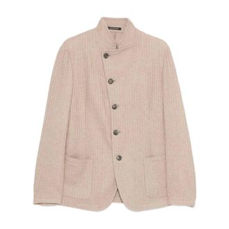 Emporio Armani Homme, Vestes, Gris, Taille: M Veste dExt&eacute;rieur Contemporaine