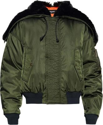 Dsquared2 veste à poignets côtelés - Vert