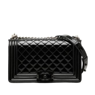 Chanel Pre-owned Boy Flap Schultertasche - - Pre-owned - Damen - Schwarzk - ONE SIZE