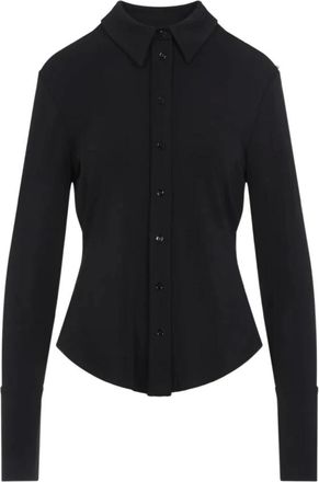 Sportmax Chemise - Femme - Blouses et Chemises - Noir - Taille: 44 FR
