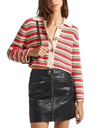 Pepe Jeans London Damen Gala Cardigan, Red (Crispy Red), XS