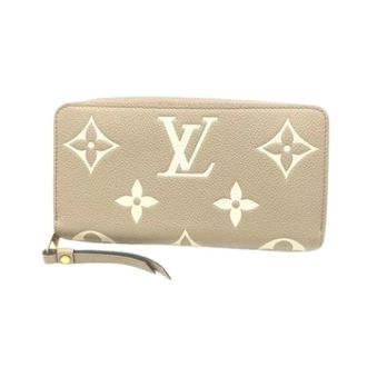 Louis Vuitton Portefeuille Long Pre-owned (Bi-pli) - Femme - Pre-owned - Beige - Taille: ONE Size