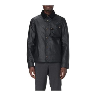 Belstaff Waxed Cotton Jacket - - Jackets - Herren - Schwarzk - S