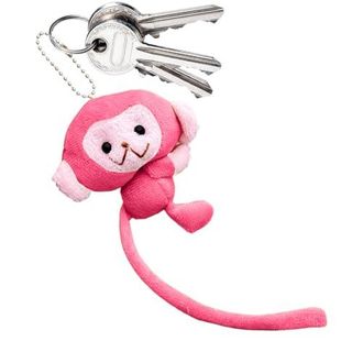 Generico Keechain de singe - Tour de en peluche | PP Cotton Cartoon Monkey Bolline rembourr&eacute; | Cl&eacute;s de voiture d&eacute;coratives et cr&eacute;atives avec accessoires de voi
