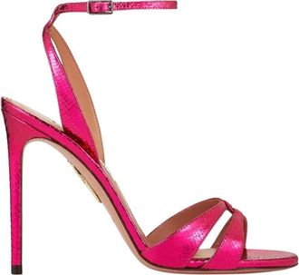Aquazzura Femme, Chaussures, Rose, Taille: 37 1/2 EU You And I Sandal 105