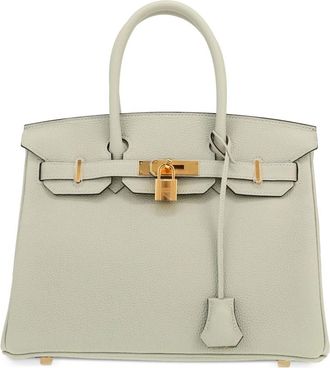 Herm&egrave;s 2023 Birkin Tote Bag 30cm - Grau