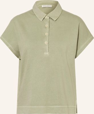 Marc O'Polo Marc Opolo Strick-Poloshirt gruen