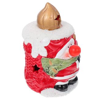 OSALADI Keramikornamente Weihnachtsschmuck f&uuml;r Kerzenlichtdeko Schicke Wohndekoration Tischdekoration f&uuml;r Schlafzimmer und Balkon