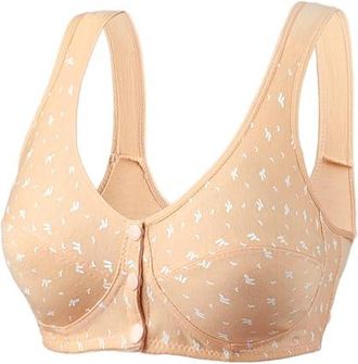 Generic Soutien-gorge 2026 pour femme - Soutien-gorge - Sous-v&ecirc;tements quotidiens - Respirants - Plus Push Up, beige, 68
