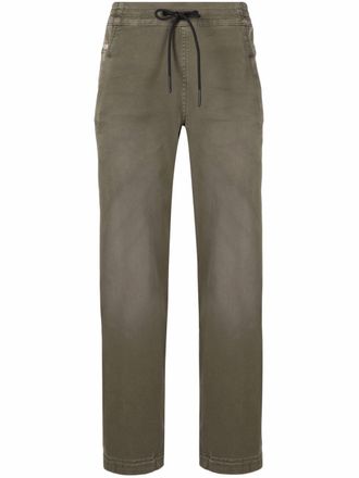 Diesel jean droit Krailey Joggjeans - Vert