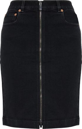 Balmain Denimrock - - Skirts - Damen - Schwarzk - 2XS