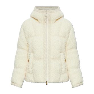 Moncler Cristallin Daunenjacke - - Jackets - Damen - Beige - M