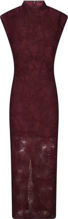 Rotate Maxikleid - Braun