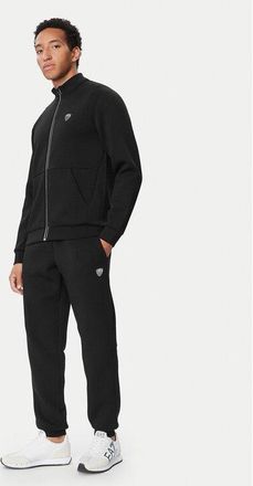 Emporio Armani Jogginganzug 8NPV56 PJ4EZ 1200 Schwarz Regular Fit