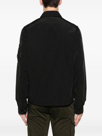 C.P. Company Chrome-R Nylon Overshirt - Black