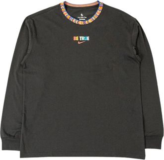 Nike t-shirt Be True à manches longues - Noir