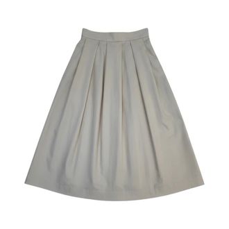 Stenstr&ouml;ms Kathryn Midi Rock - - Skirts - Damen - Beige - XL