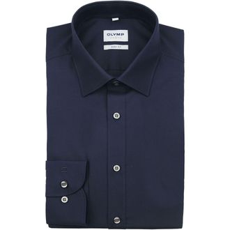 Olymp Chemise Coupe Cintrée Marine