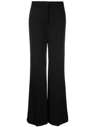 Stella McCartney pantalon de tailleur &agrave; coupe &eacute;vas&eacute;e - Noir