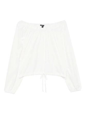 James Perse haut à manches longues - Blanc