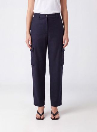 Pinko Cargo-Hose aus Wollmischung mit geradem Schnitt und mittlerer Leibh&ouml;he